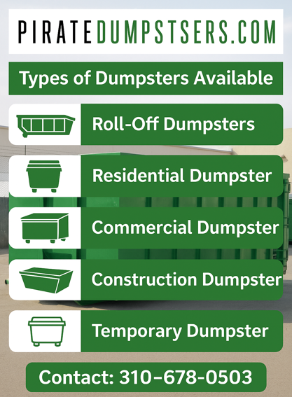 Dumpster Rental Los Angeles CA | Affordable Roll-Off Dumpsters