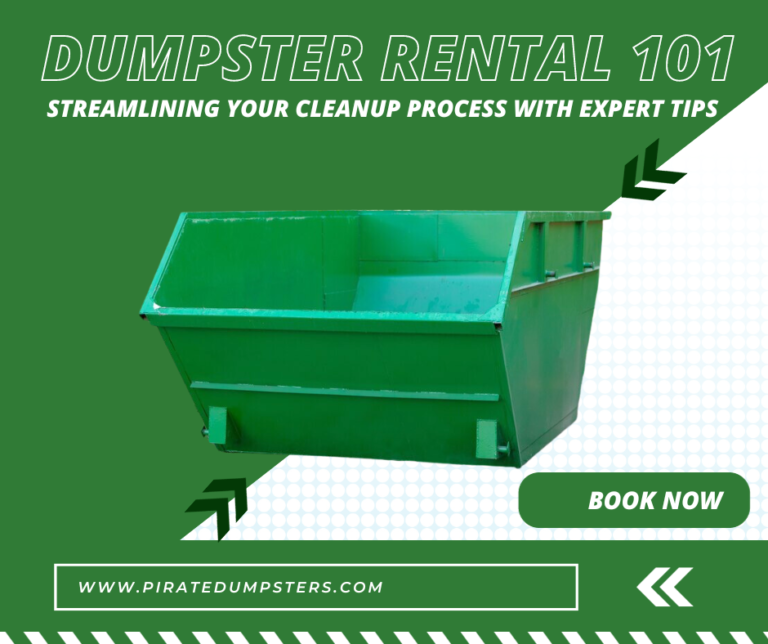 Dumpster Rental 101: Effortless cleanup with expert tips